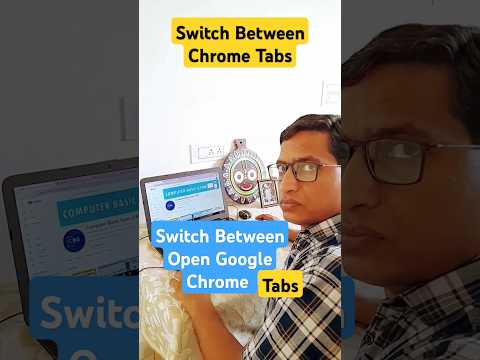 Moving Between Tabs in Chrome Browser #shorts #chrome #shortcuts