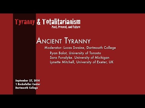Tyranny & Totalitarianism Past, Present & Future: The Past