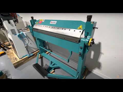 CKL 1260x2mm (4'x 14 gauge) Manual box and pan brake with segmented upper beam