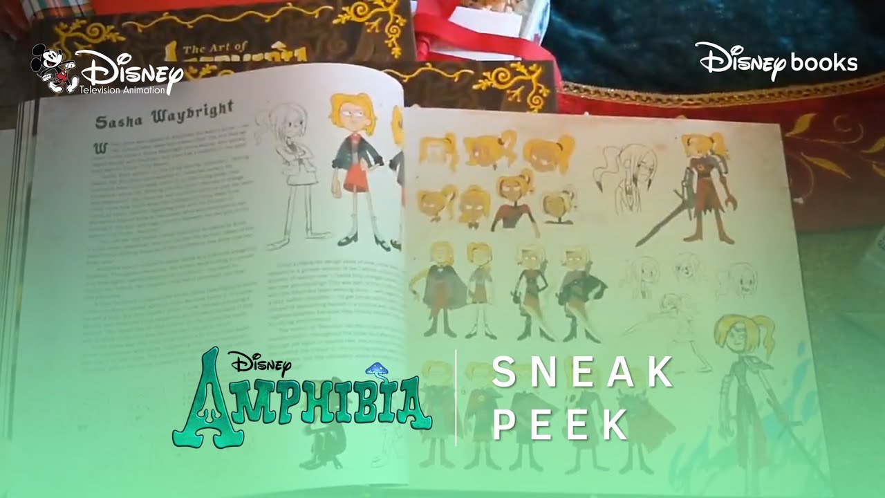 Muestra del libro "El arte de Amphibia" Alerta spoilers - Amphibia ...
