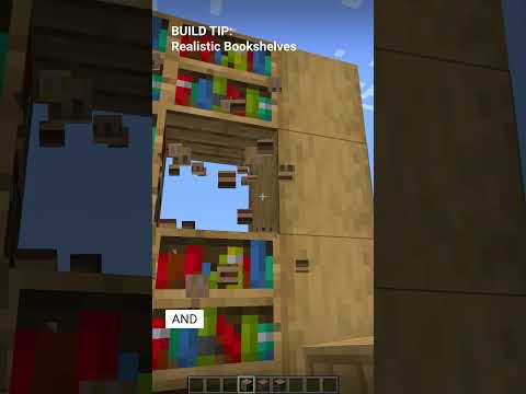 Improve Your Bookshelves With This Minecraft Build Tip...