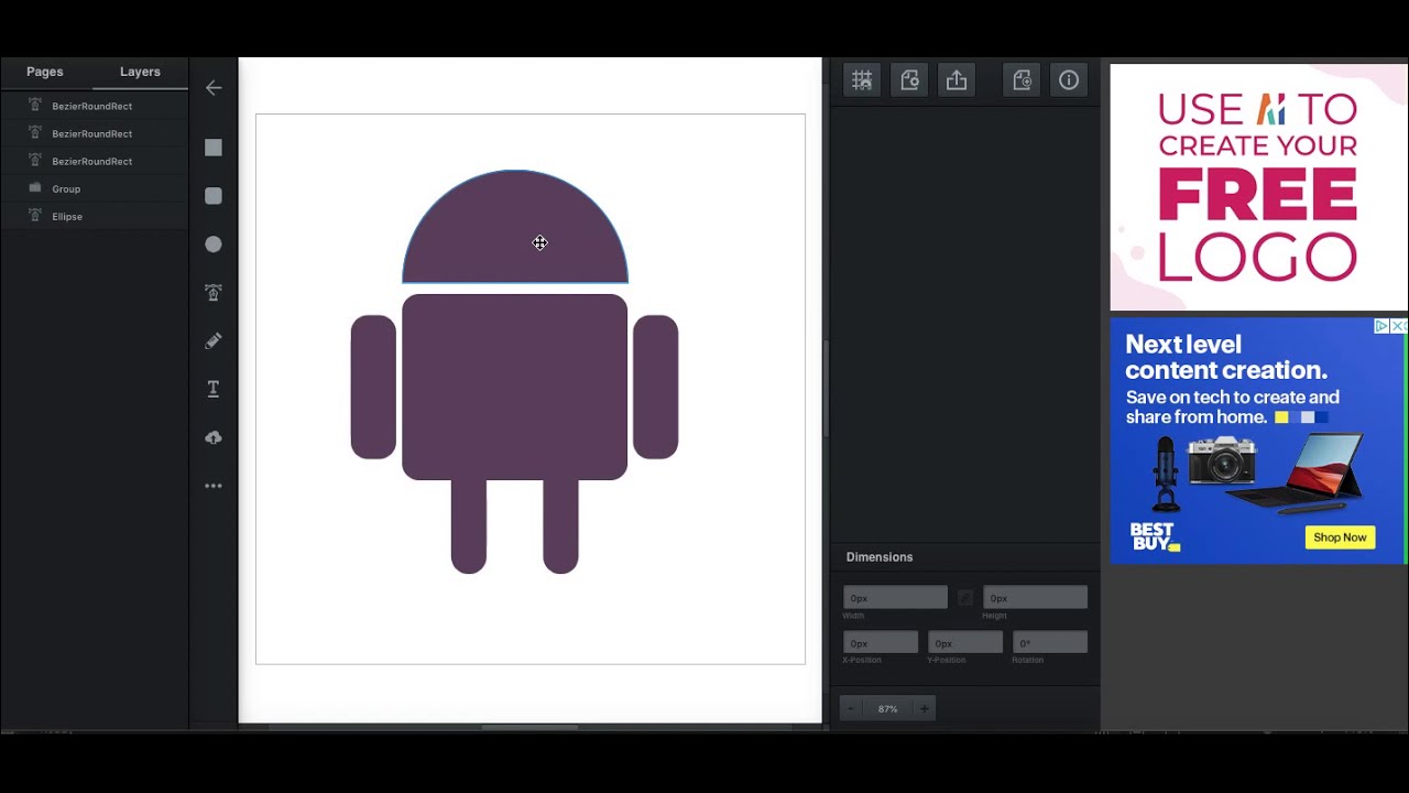 Vectr Android Logo