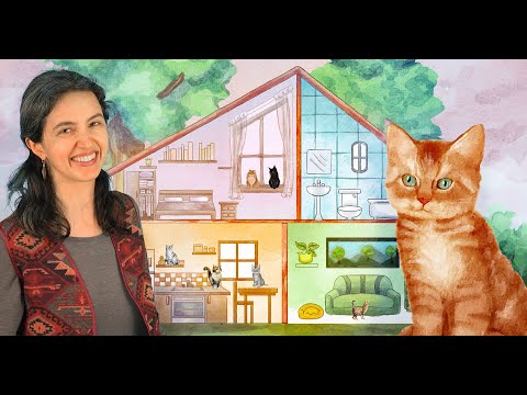 Learn Spanish with Music and Games: La Casa De Los Gatos (Beginner, Waldorf Inspired)