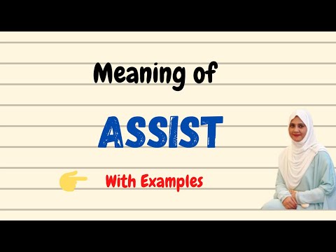Daily vocabulary | Assist Meaning | Vocabgram