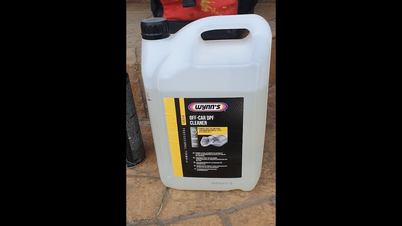 Using wynns diesel particulate filter cleaner (DPF Cleaner)