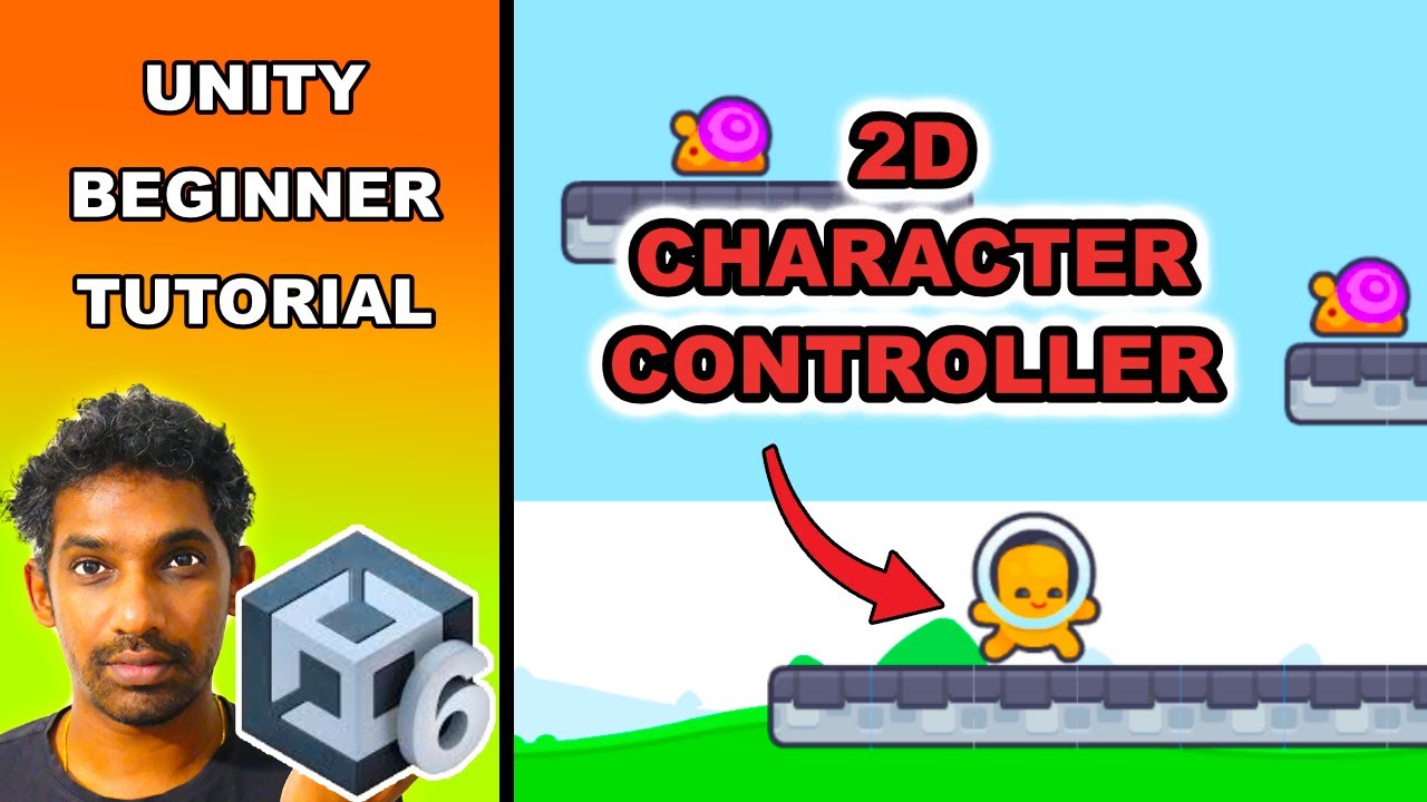 Unity 2D Simple Character Controller Tutorial 2025