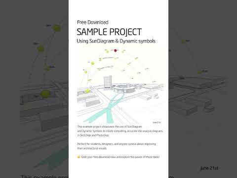 Free Download: Sample Project Using Sun Diagram & Dynamic Symbols!