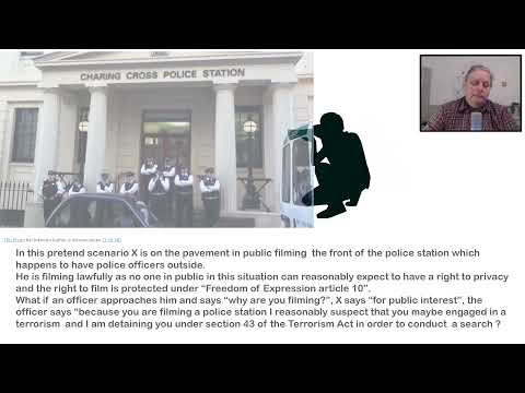 Filming in public – Law Rights and all that