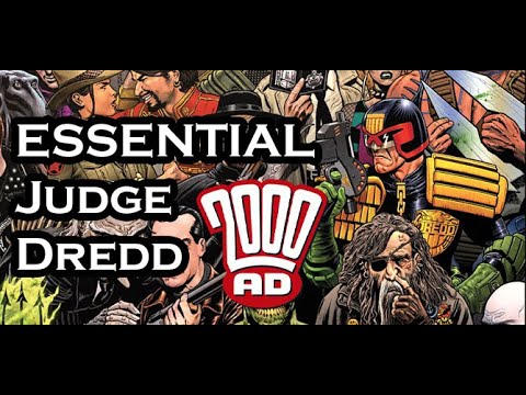 Judge Dredd ESSENTIALS - 5 Key Graphic Novels for New 2000AD Readers