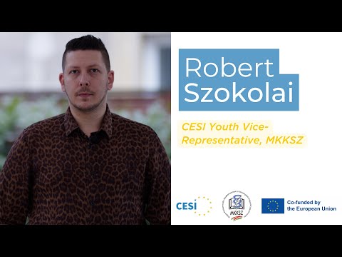 Robert Szokolai, CESi Youth Vice Rep. on WEP – Development programme for future union leaders