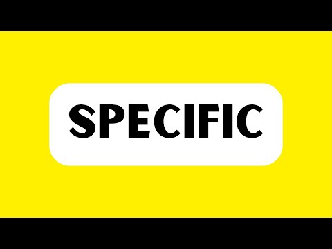 How to Pronounce Specific (Correctly)