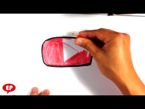 How to Draw the Youtube Logo - Easy Pictures to Draw