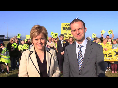 Video with Nicola Sturgeon in Leven