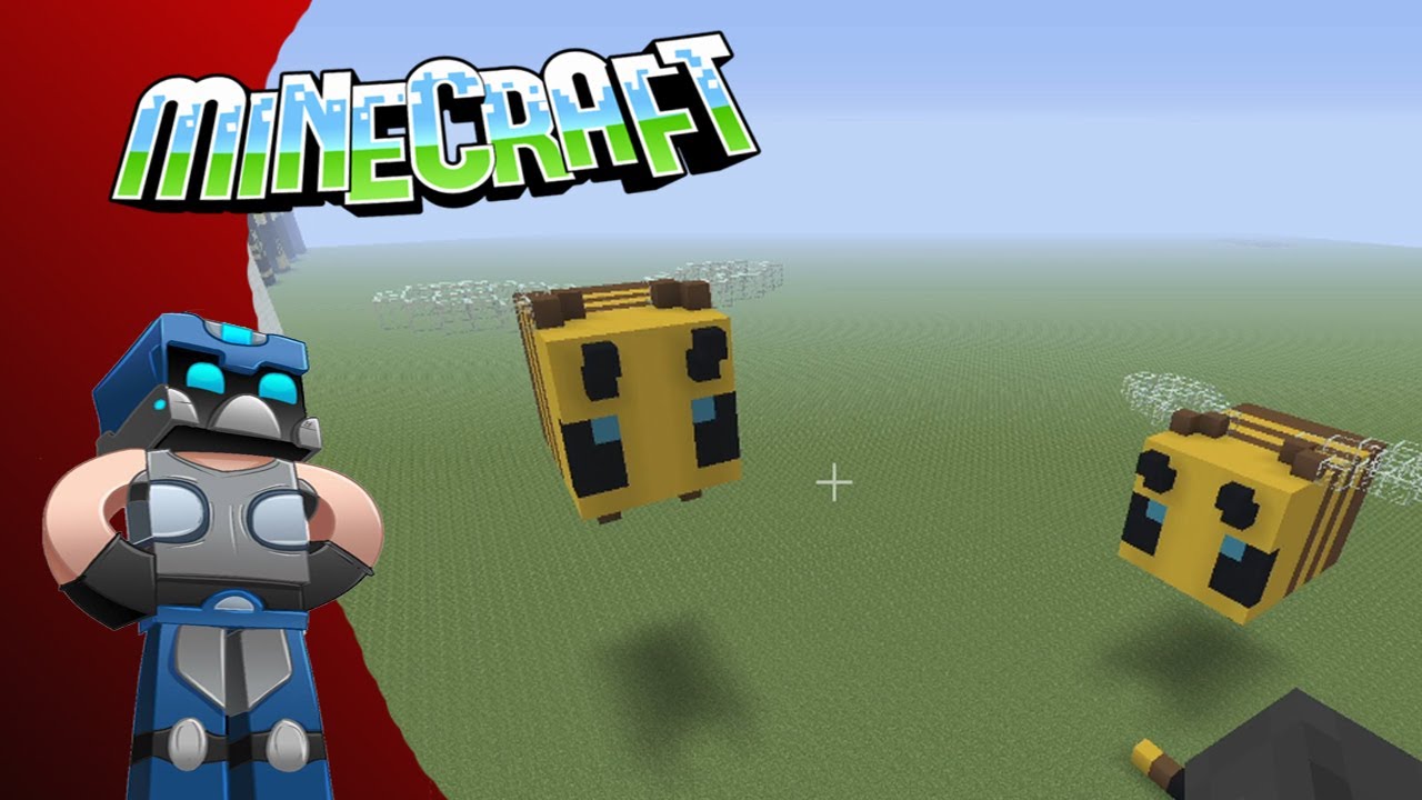 Minecraft: Como hacer Abeja 3D Tutorial
