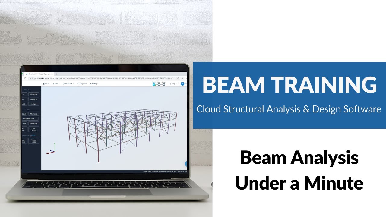 SkyCiv Beam: Beam Analysis in Under a Minute!