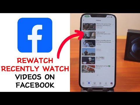 How to Rewatch Recently Watched Videos on Facebook