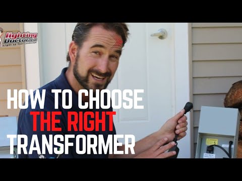 How to Wire Landscape Lighting and Choosing your Transformer