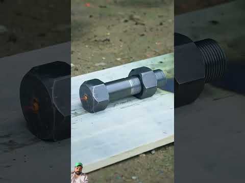 Bolt nut and canon #fireworks #tools #firecracker #minicannon #mrmichal #experiment