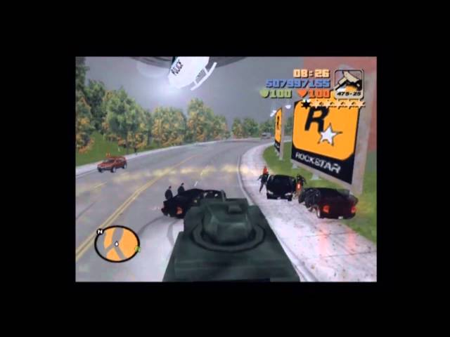 Where to find a tank in GTA 3