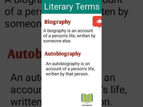 Literary Terms| Literay Terms In English Literature | #english #englishliterature #tgt #pgt #shorts