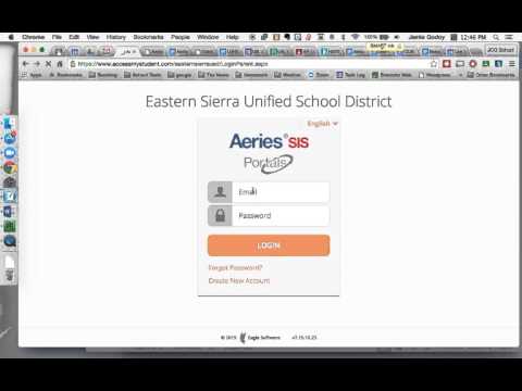 Aeries Parent Portal Walkthrough