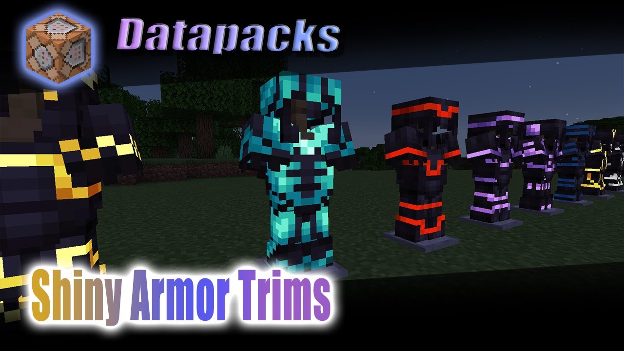 Shiny Armor Trim in Minecraft Datapacks