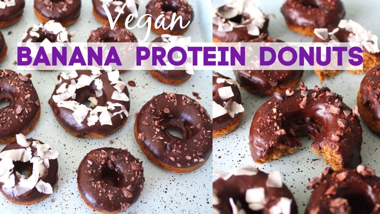 Banana Protein Donuts (Vegan/Gluten Free)