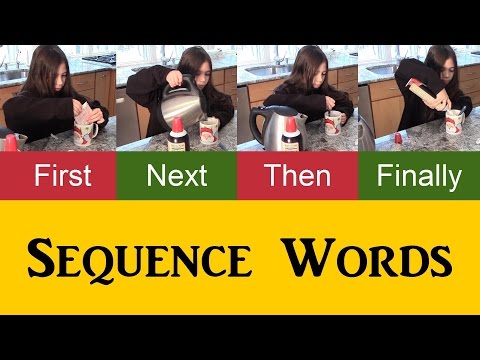 How to Write a Recipe Using Sequence Words – Divino English