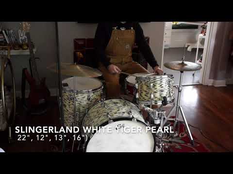 Slingerland "New Rock Outfit" No. 50N Drum Kit 1970's | Reverb