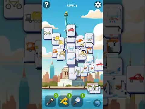 Mahjong Solitaire Travel (Play_B_p) #mahjong #travelgame