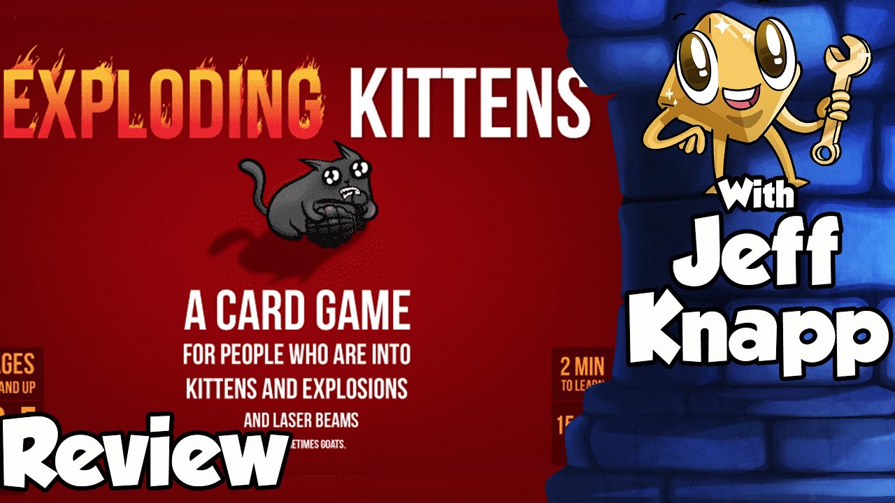 Exploding Kittens Review & Surprise Top 10 - with Jeff & Melanie