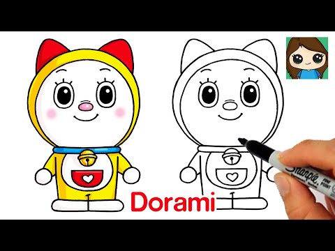 How to Draw Dorami Easy | Doraemon