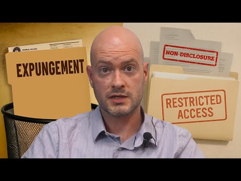 Expungement vs Non Disclosure