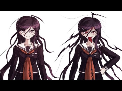 [Danganronpa] Shadow trying to edit but it’s Toko Fukawa/Genocide Jack