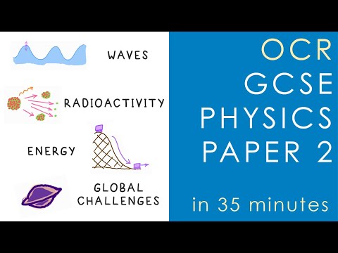 All of OCR PHYSICS Paper 2 in 35 minutes - GCSE Science Revision (Gateway)