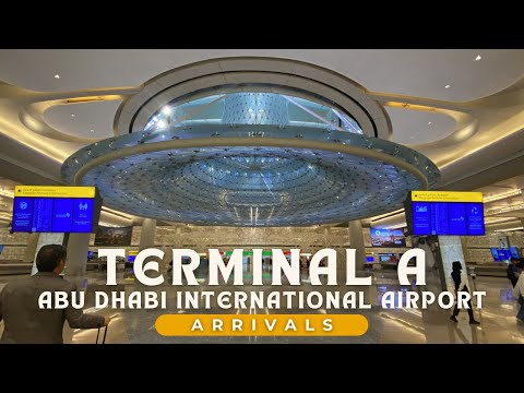ARRIVING @ TERMINAL A #abudhabiairports #arrival #travel #zayedinternationalairport | Leah Acebuche