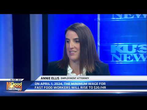 The Revised California Fast Food Minimum Wage Law