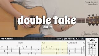 dhruv | Fingerstyle Guitar - double take by Kenneth Acoustic Sheet