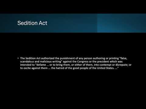 Alien and Sedition Act of 1798 – Talkin' about the past, photographing ...