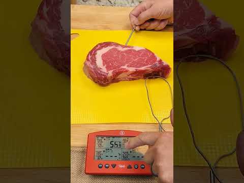 Finding Center with your Thermometer, steak, roast, chicken etc #jelly007 #thermoworks #thermometer
