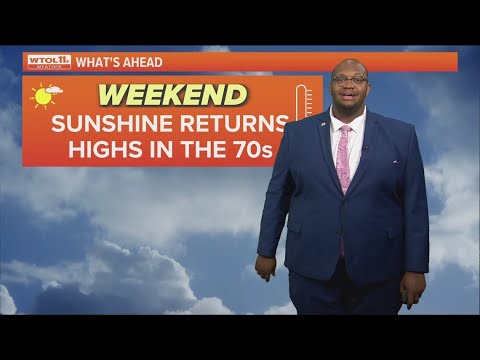 Slightly muggy, possible showers Saturday; cool weather continues into the week | WTOL Weather 8/26