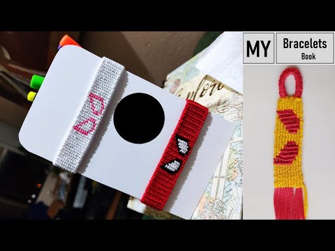 Batman Wristband, spiderman bracelet pattern, MYBraceletbook,BraceletPattern#56567, 11StringBracelet