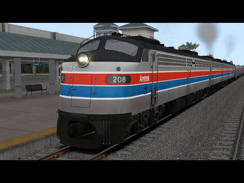 Steam Community :: Video :: Train Simulator Classic | EMD E8 | Amtrak | Miami West Palm Beach ...