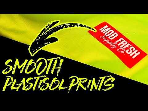 Creating a Smooth Plastisol Printing with Screen Printing