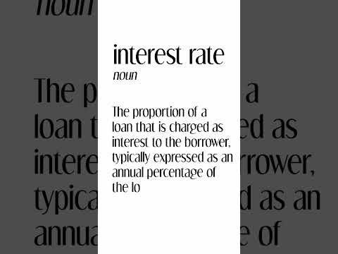 Interest Rate - definition | Definitively Words #learning #ielts #vocabulary #finance