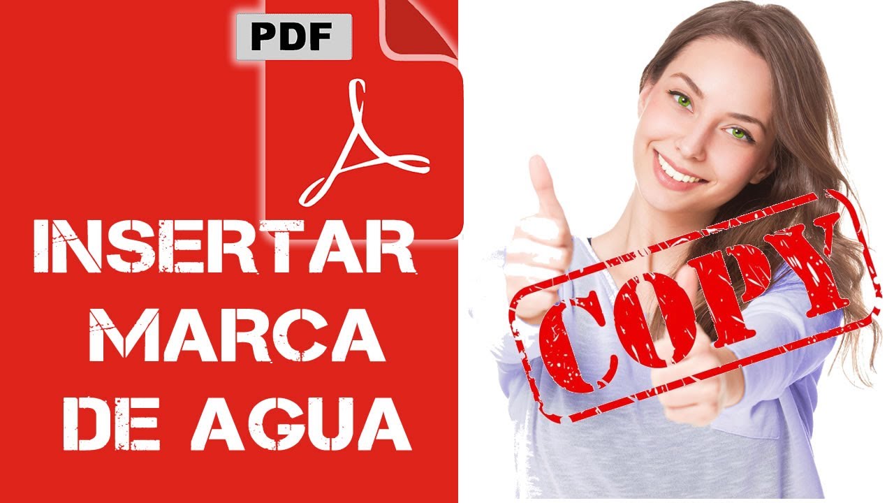 🔴 Como poner marca de agua en PDF sin instalar programas ⚡ 2021