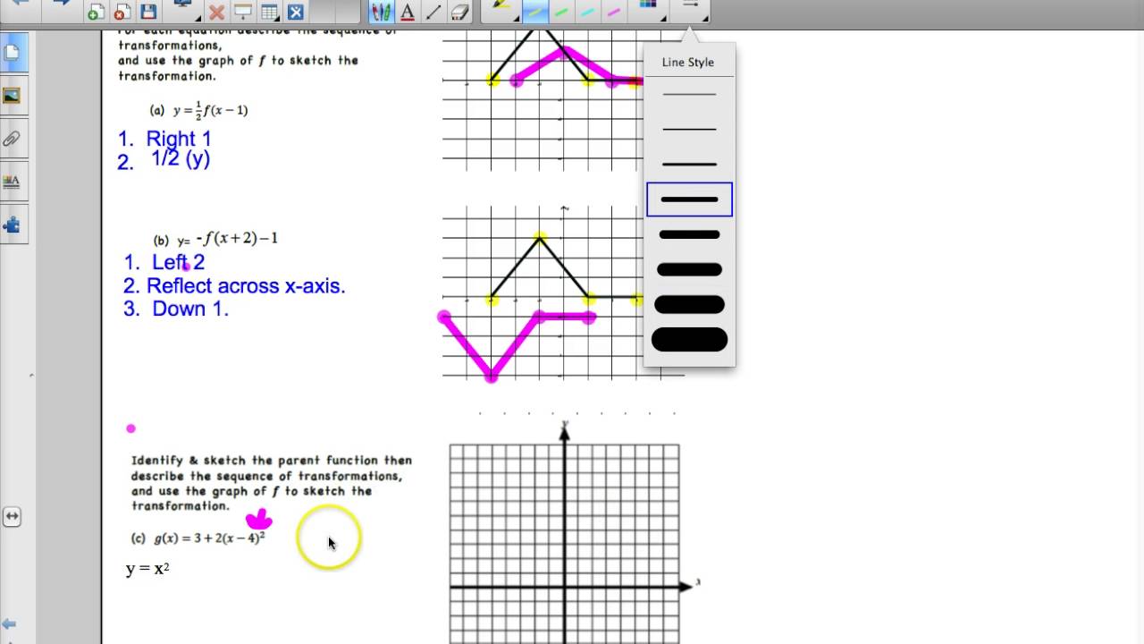 1. 4 Problem 6 Sequence of Transformations