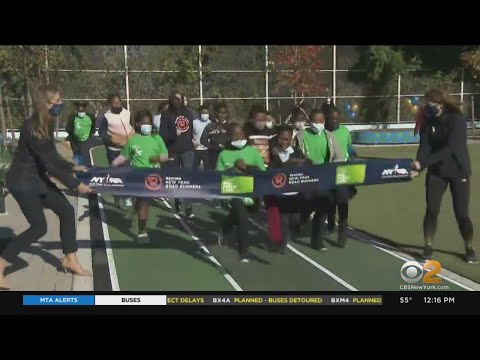 New York Road Runners Build New School Yard For Queens Students