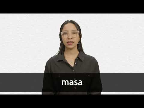 English Translation of “MASA” | Collins Spanish-English Dictionary