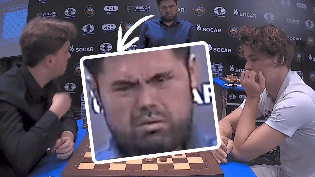 Hikaru is Shocked to See Magnus in a Losing Position During The FIDE World Cup